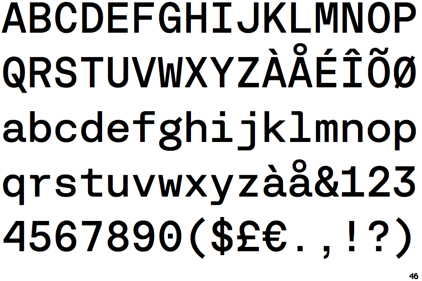Identifont - F37 Zagma Mono