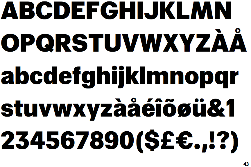 Identifont - Acceptera Black