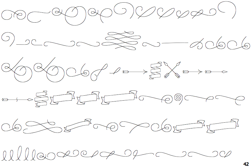 Identifont - Alfons Ornaments Thin