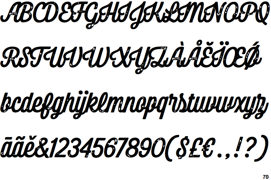 Identifont - Bolton Print Script Bold