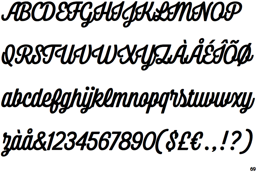 Identifont - Bolton Script Bold