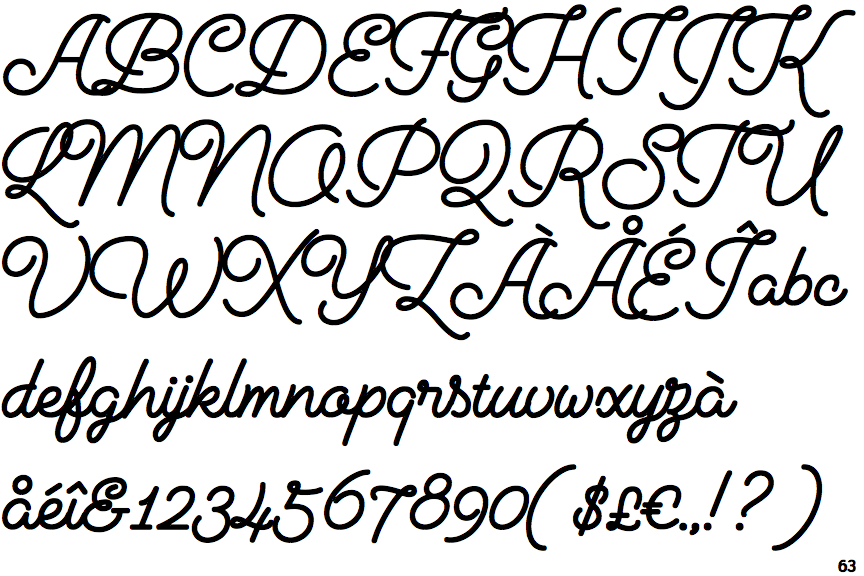 Identifont - Cosmopolitan Script Bold