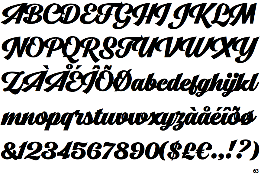 Identifont - Explorer Script Black