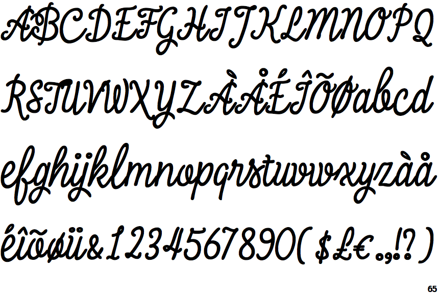 Identifont - Inkheart Script Bold