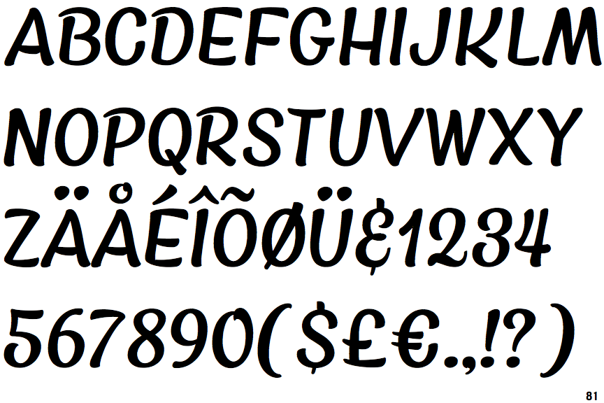 Identifont - Jazz Script 1 Caps