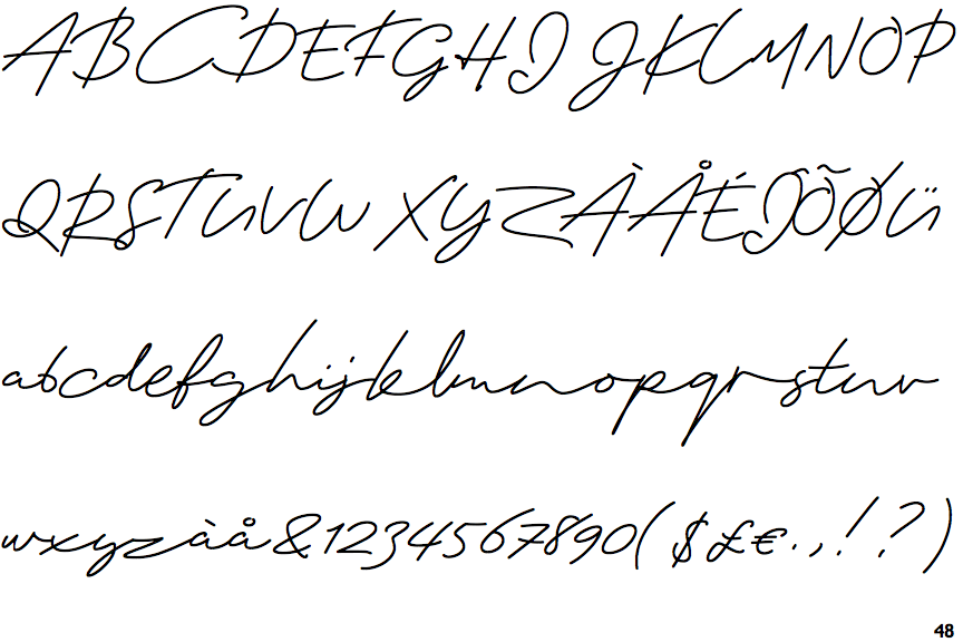 Identifont - Rainmaker Script