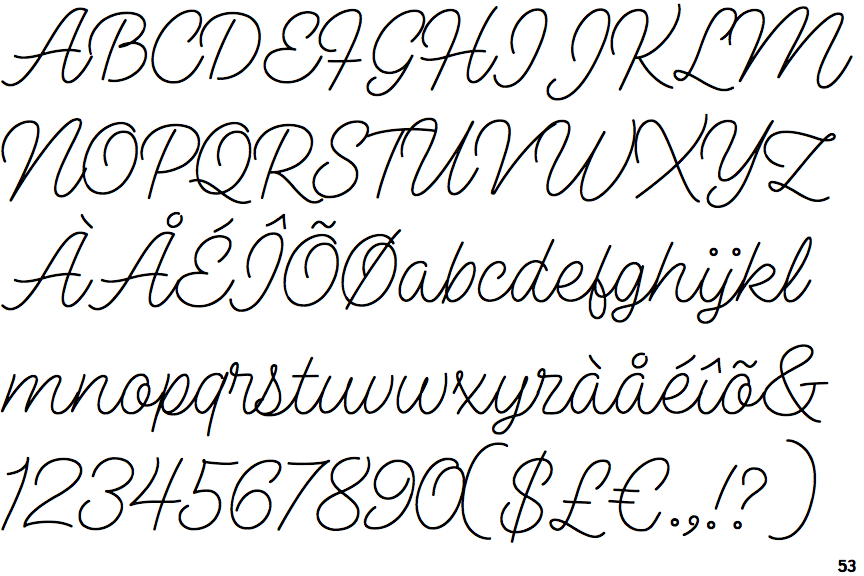 Identifont - Steak and Cheese Pen 1