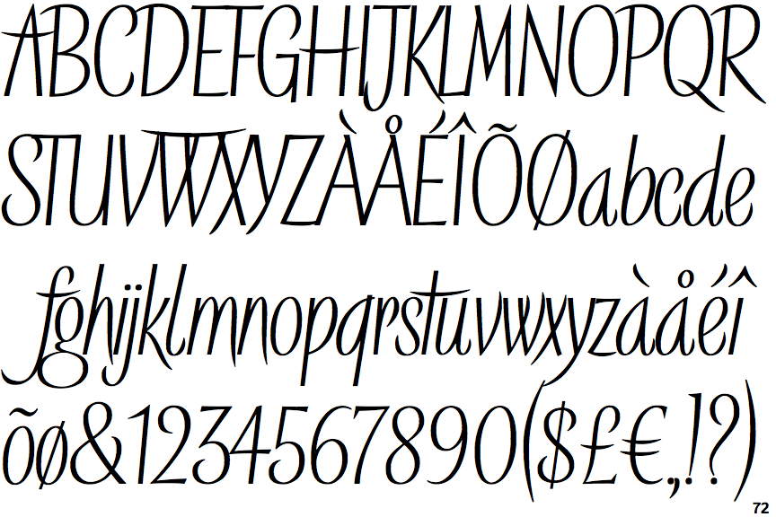 Identifont - Tisdall Script