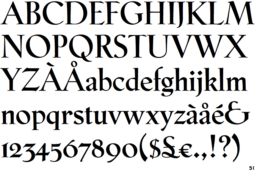 Identifont - Phaistos Bold