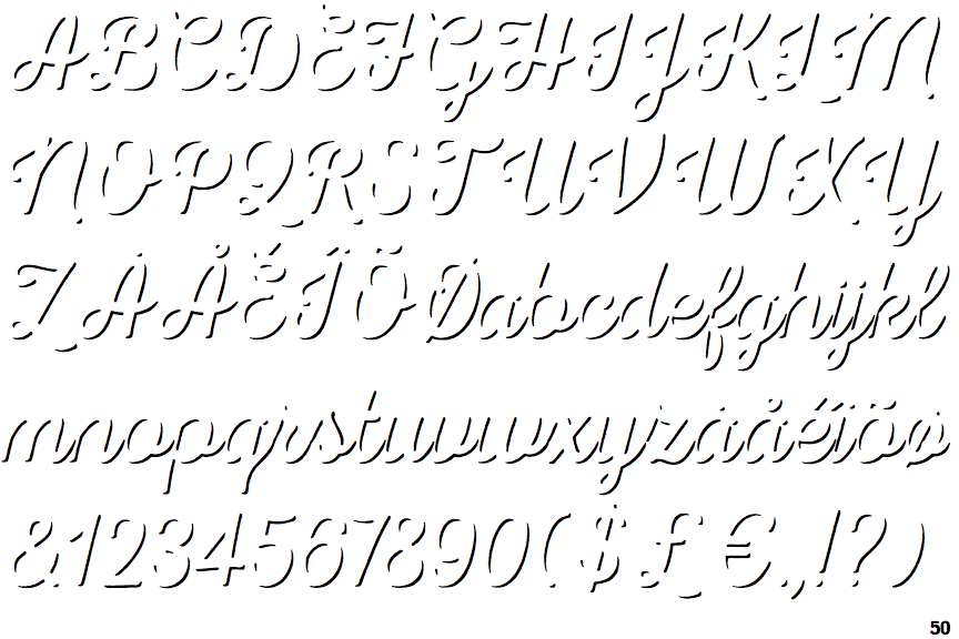 Identifont - Nexa Rust Script Thin Shadow