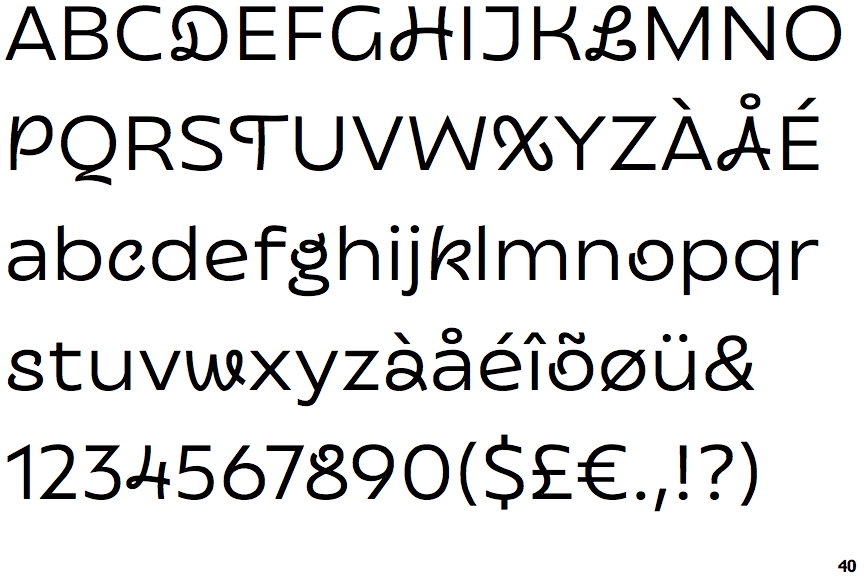 Identifont - Transforma Mix