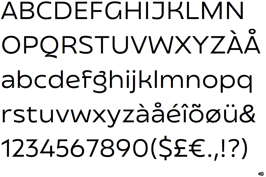 Identifont - Transforma Sans