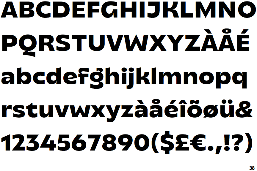 Identifont - Transforma Sans Extra Bold