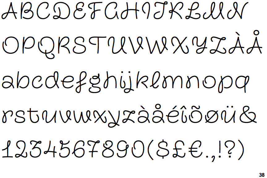 Identifont - Transforma Script Extra Light