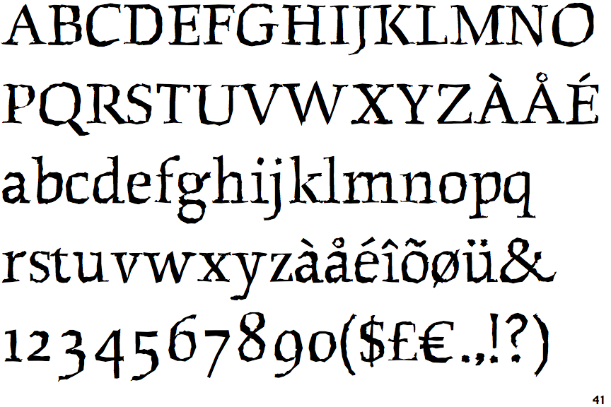 Identifont - FF Beowolf R22