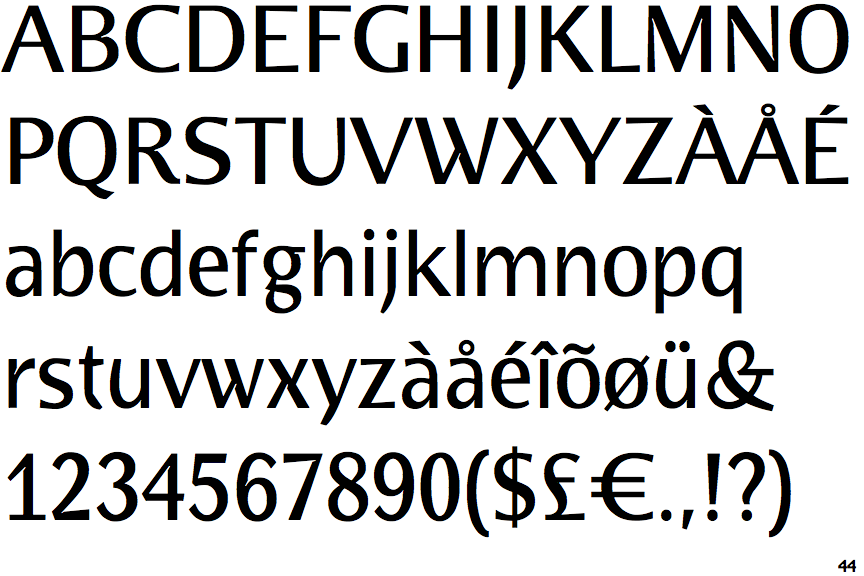Identifont - FF Bradlo Sans