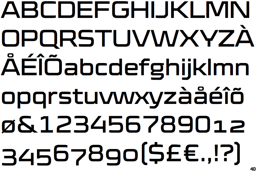 Identifont - FF Cube Extra Expanded