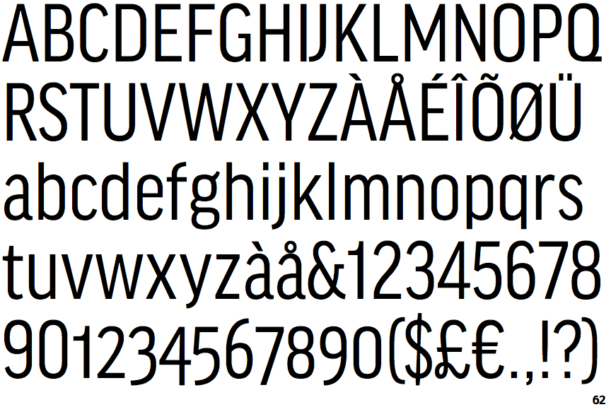 Identifont - FF Good Headline Condensed