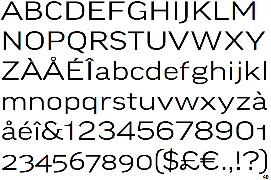 Identifont - FF Good Extended Light