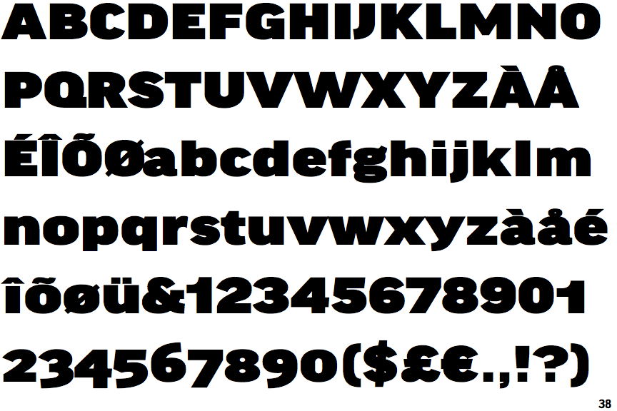 Identifont - FF Good Headline Extended Ultra