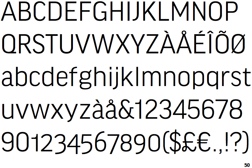 Identifont - FF Good Headline Light