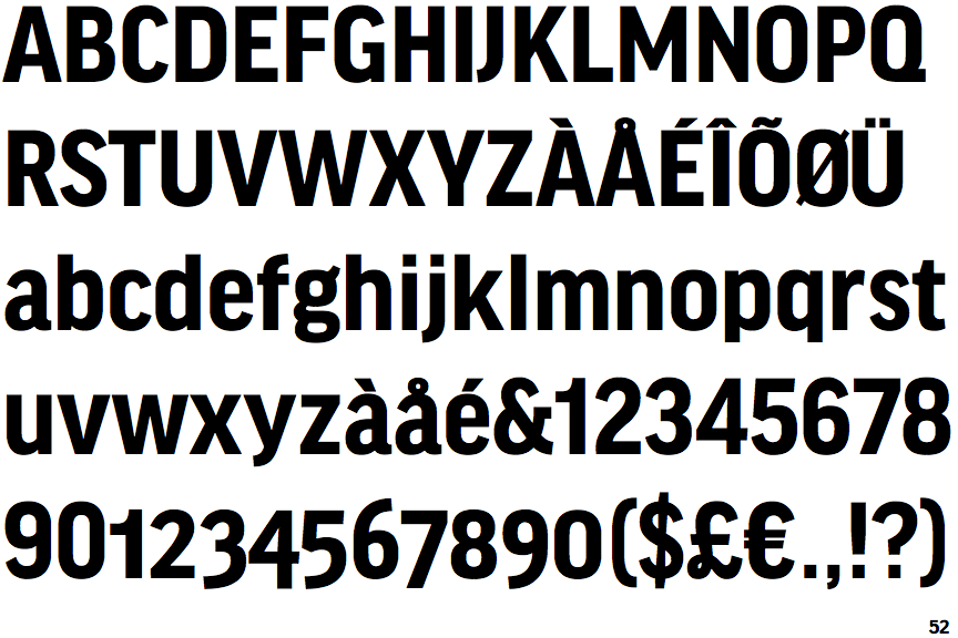 Identifont - FF Good Headline Narrow Bold