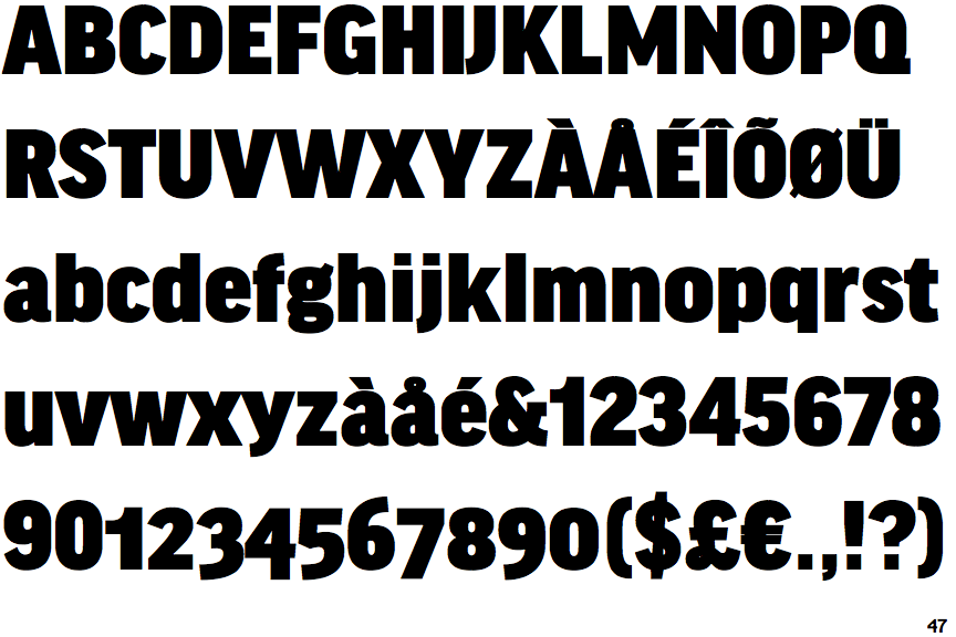 Identifont - FF Good Headline Ultra