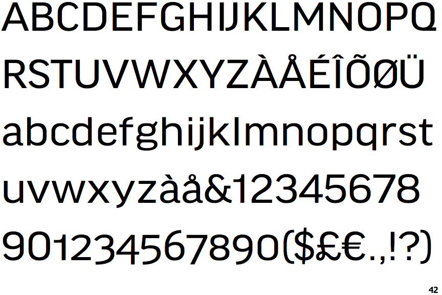 Identifont - FF Good Headline Wide