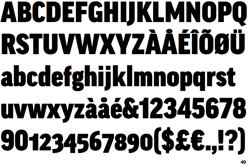Identifont - FF Good Narrow Ultra