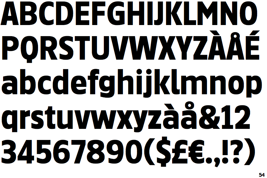 Identifont - FF Govan Expanded