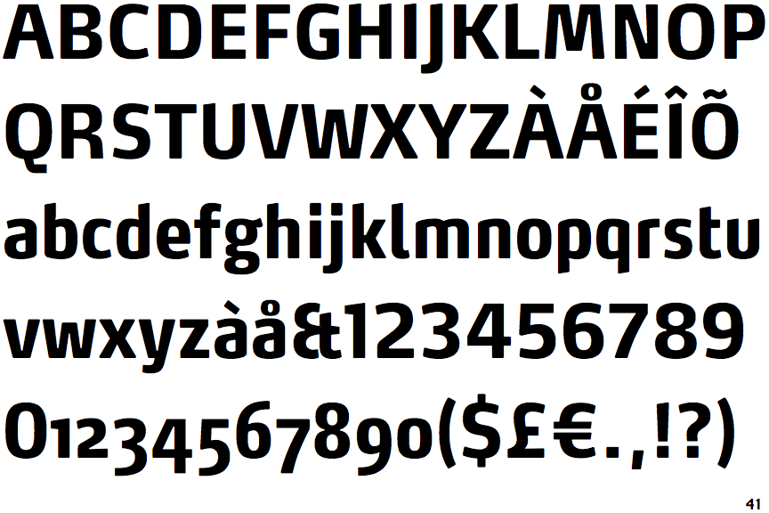 Identifont - FF Max Condensed Bold