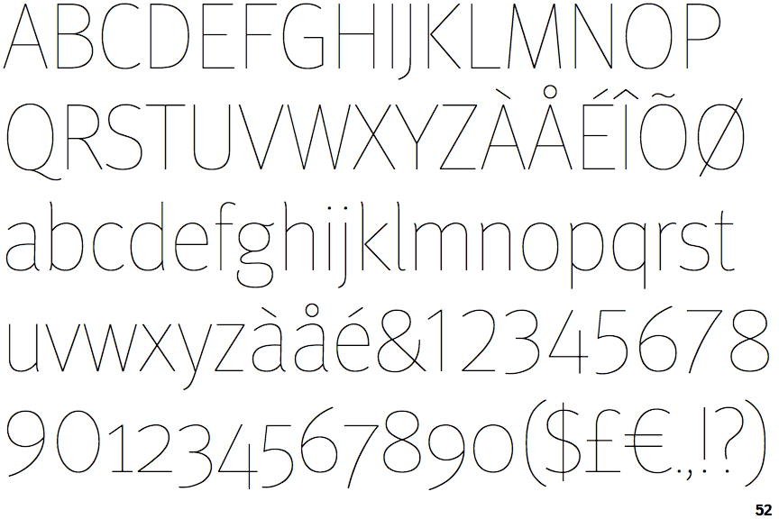 Identifont - FF Meta Hairline