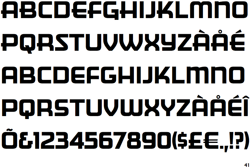 Identifont - FF Motel Gothic