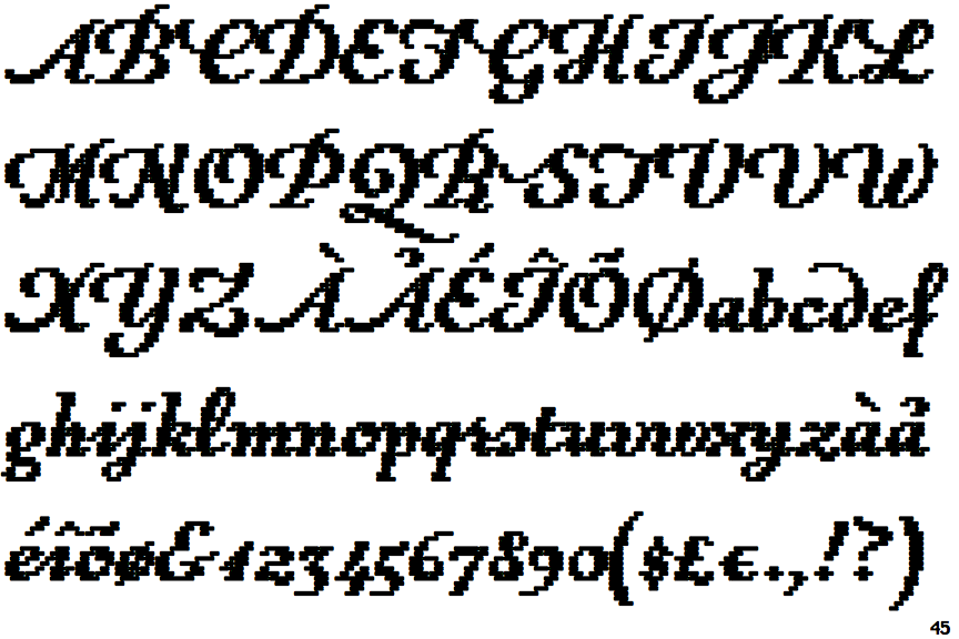 Identifont - FF Nelio Round Bar Script