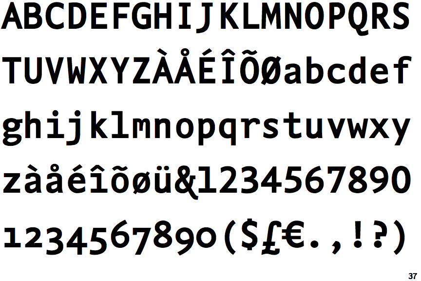 Identifont - FF Nexus Typewriter Bold