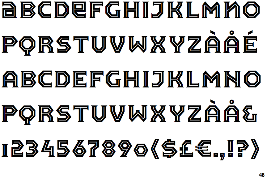 Identifont - FF Pullman Inline