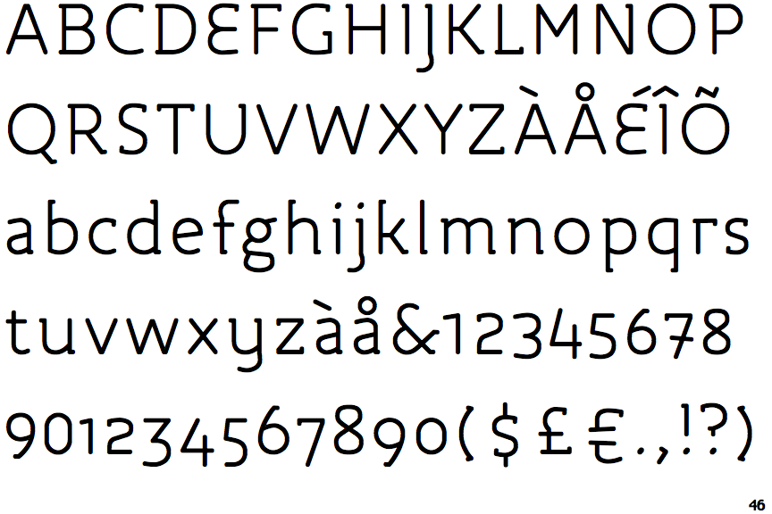 Identifont - FF Roice Light