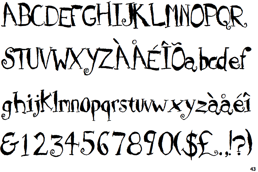 Identifont - Holy Cow