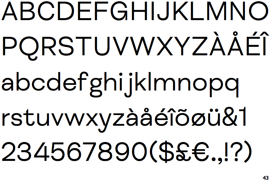 Identifont - FS Meridian