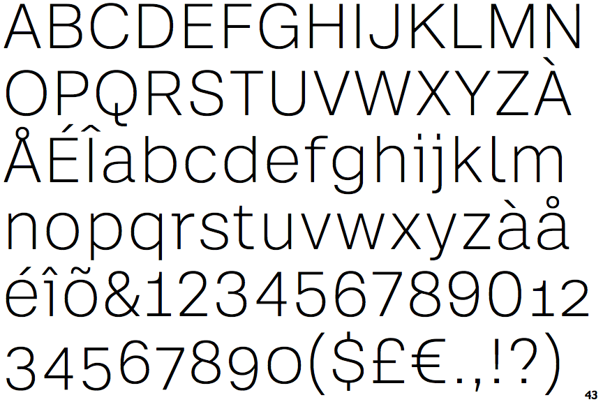 Identifont - Case Micro Light