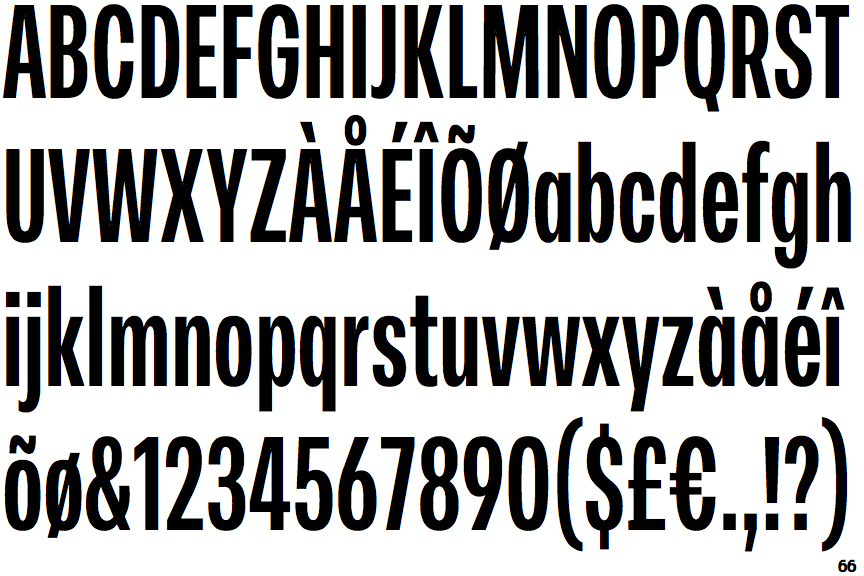 Identifont - Peridot Compressed Bold