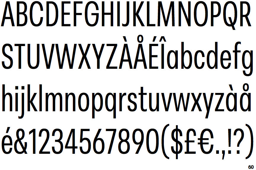 Identifont - Peridot Condensed