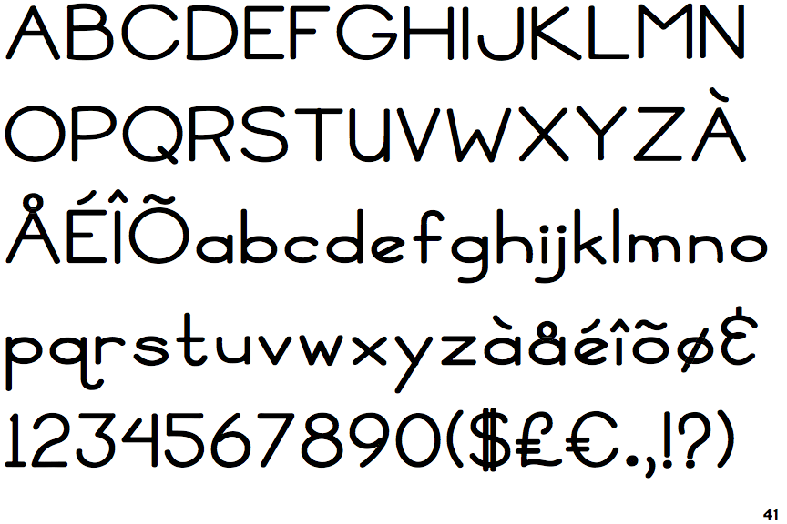Identifont - Basic Bits Bold