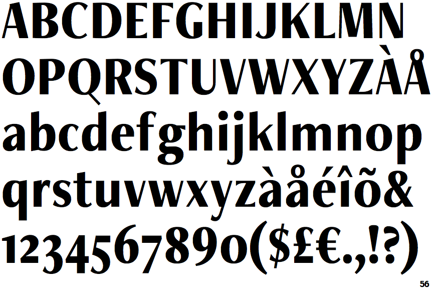 Identifont - Freight Neo Condensed Bold