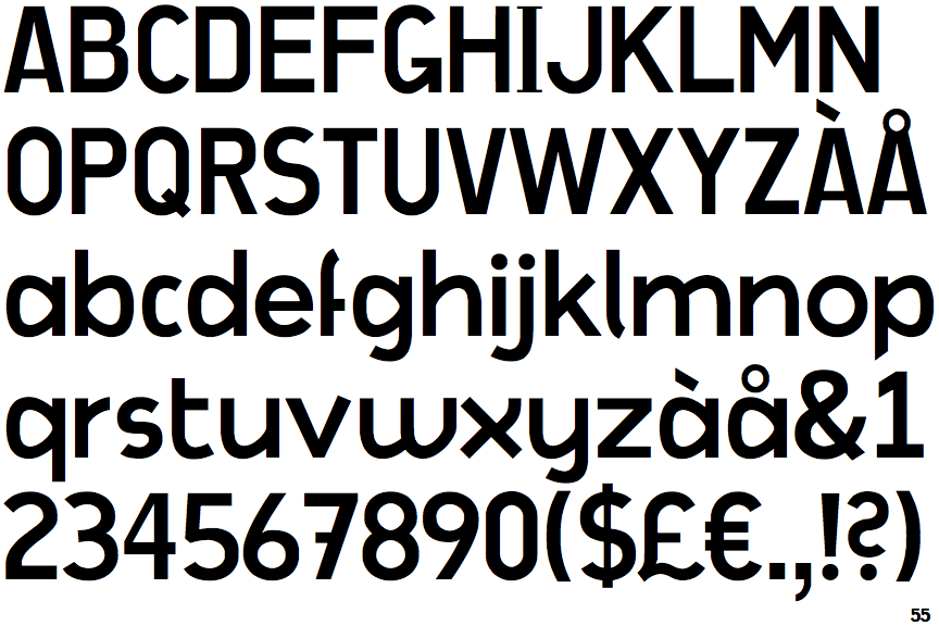 Identifont - Cafe Retro