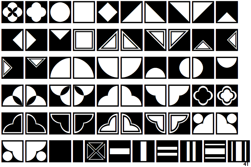 Identifont - Terazza Tiling