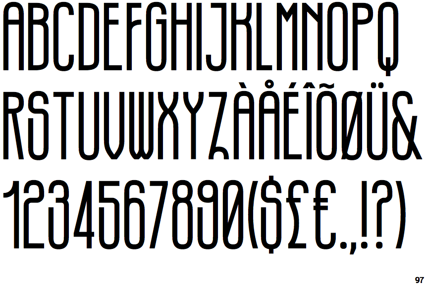 Identifont - Beival Sans