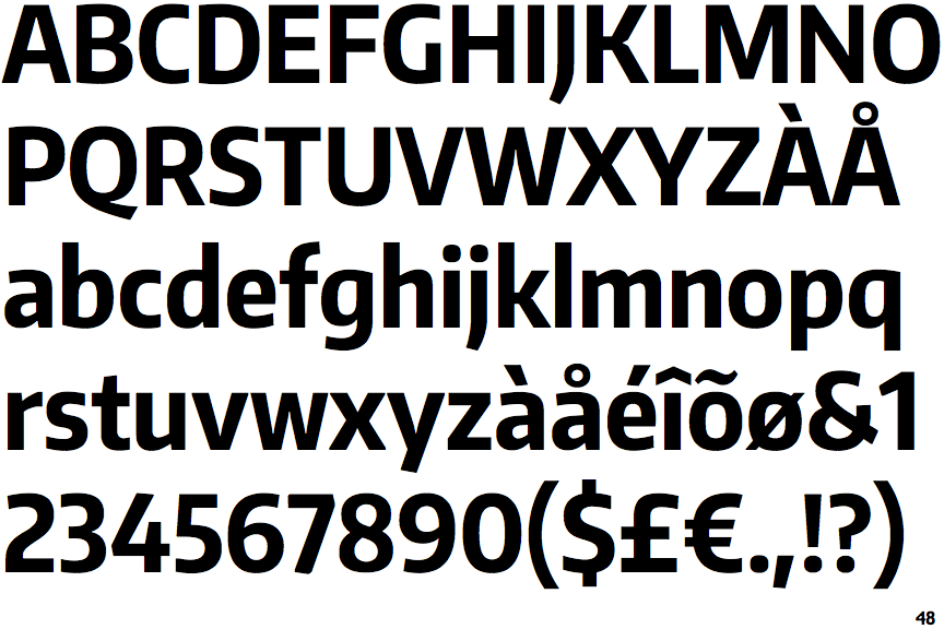 Identifont - Encode Sans Condensed Bold