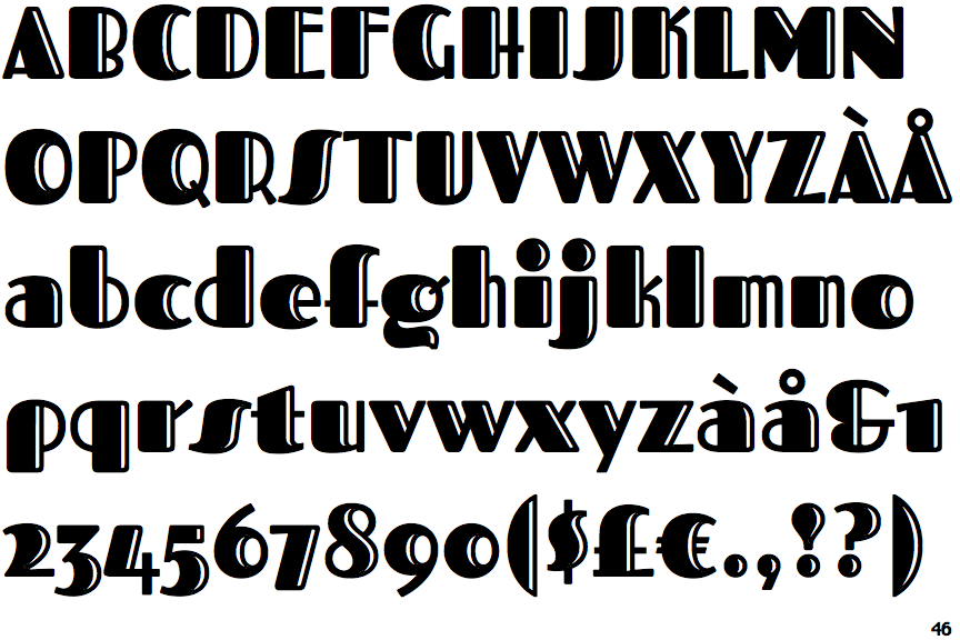 Identifont - Fascinate Inline