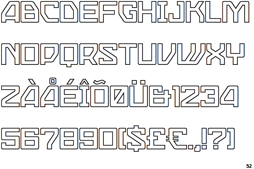 Identifont - Eslava Outline